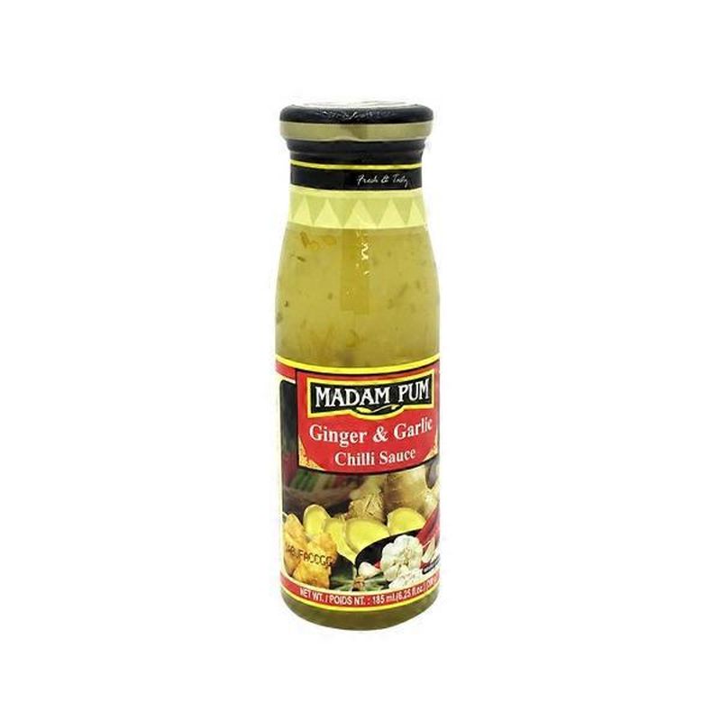 Madam Pum Thai Ginger & Garlic Chili Sauce (6.25 fl oz) - Instacart