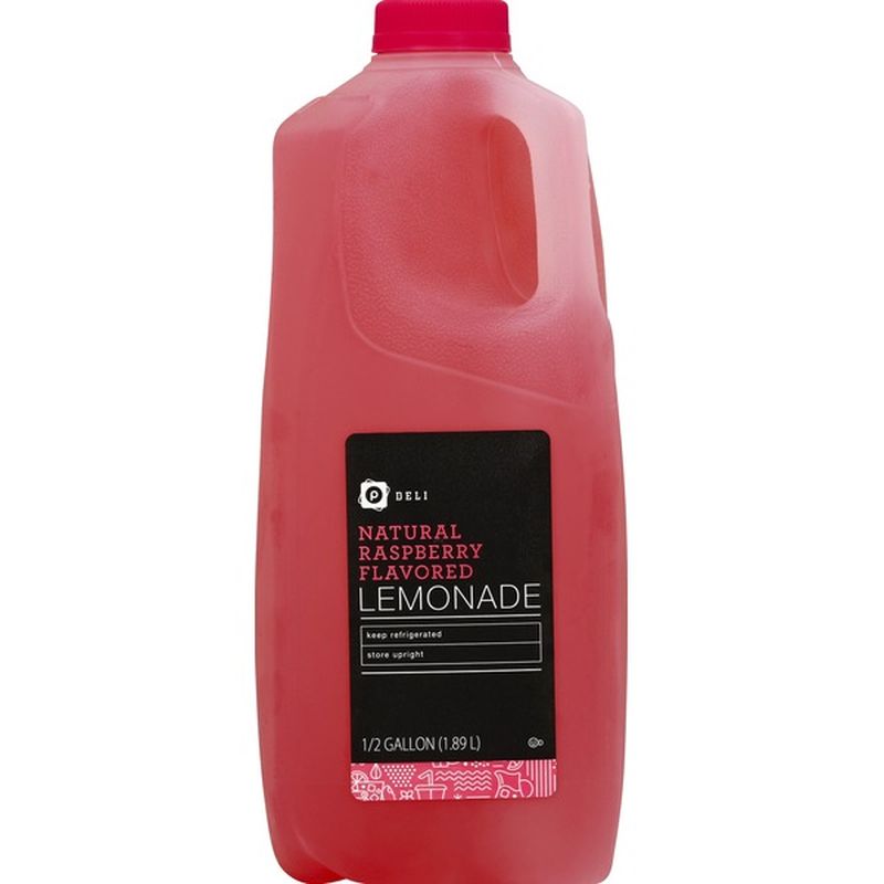 Publix Deli Lemonade, Natural Raspberry Flavor (0.5 gal) - Instacart