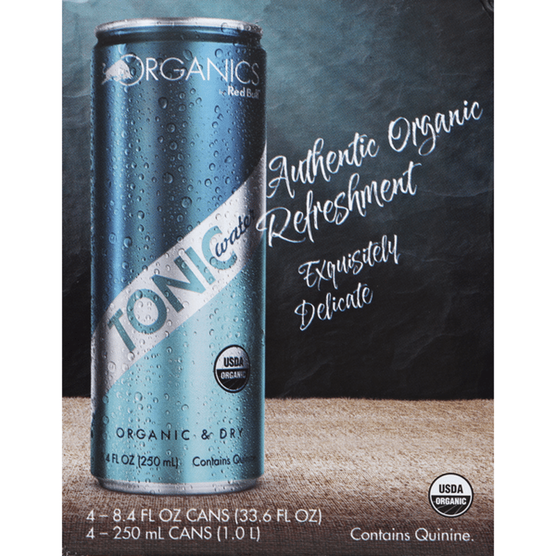 Red Bull Tonic Water, Organic (8.4 fl oz) - Instacart