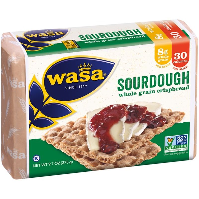 Wasa Sourdough Swedish Crispbread (9.7 oz) - Instacart