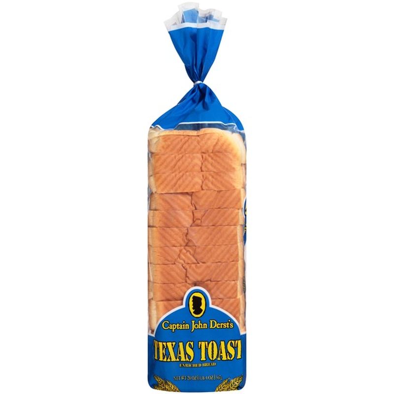 Captain John Derst's Texas Toast Enriched Bread (20 oz) - Instacart