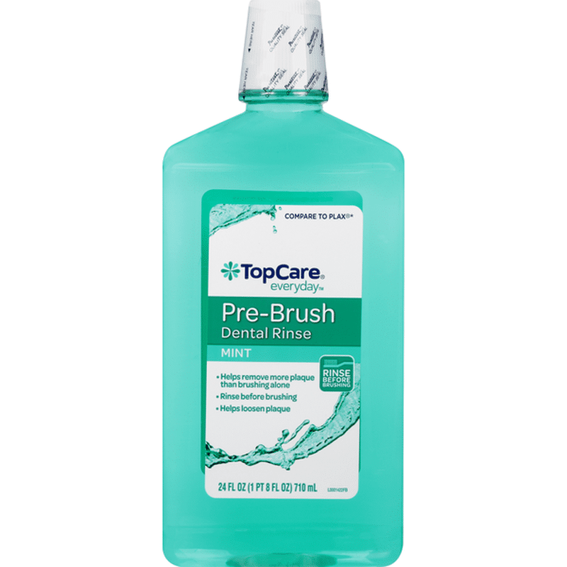 TopCare Dental Rinse, Pre-Brush, Mint (24 oz) - Instacart