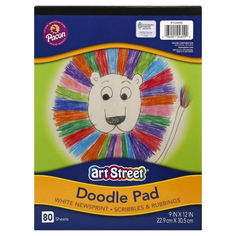 Pacon Doodle Pad (80 each) - Instacart