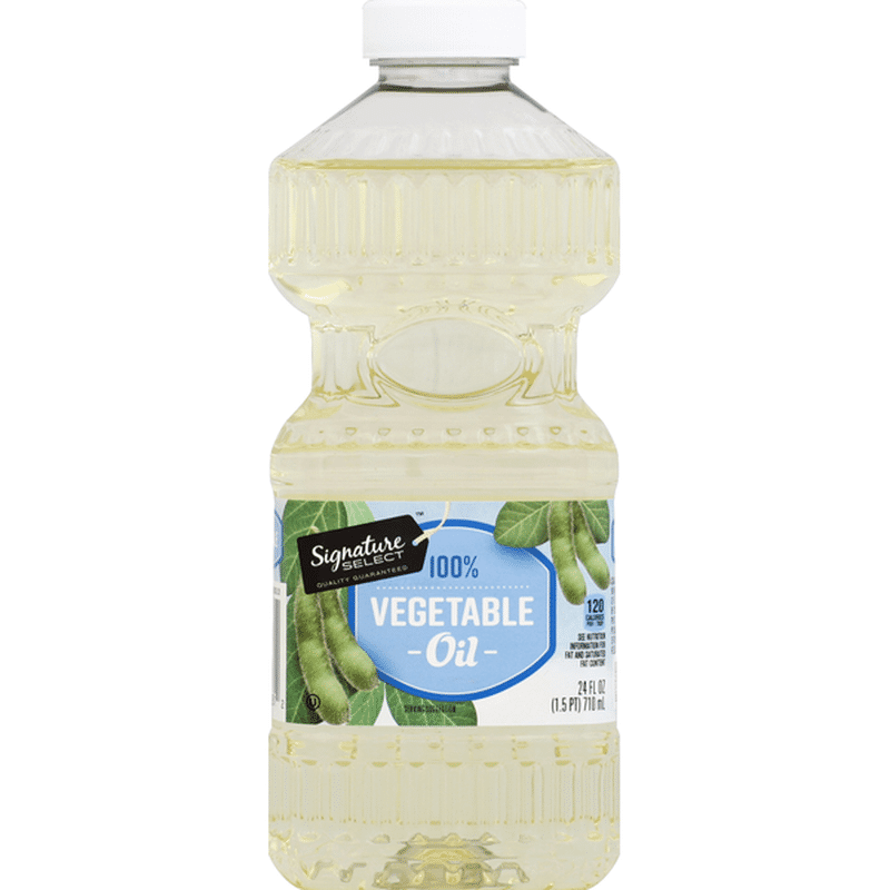Signature Kitchens Vegetable Oil, 100% (24 oz) - Instacart