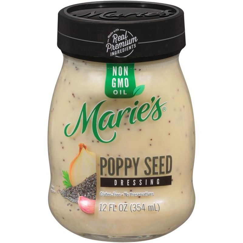 Marie's Dressing, Poppy Seed (12 fl oz) - Instacart
