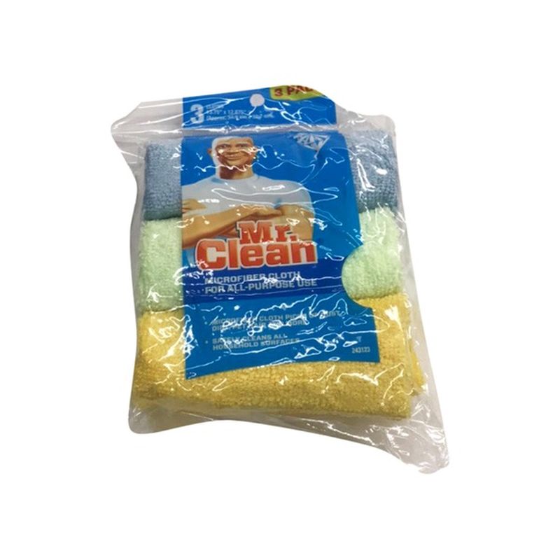 Mr. Clean Cloth, Microfiber, 3 Pack! (3 each) - Instacart