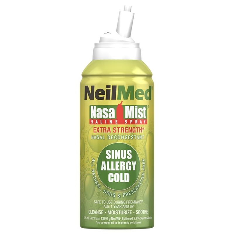 NeilMed Nasa Mist Hypertonic Extra Strength (125 ml) - Instacart