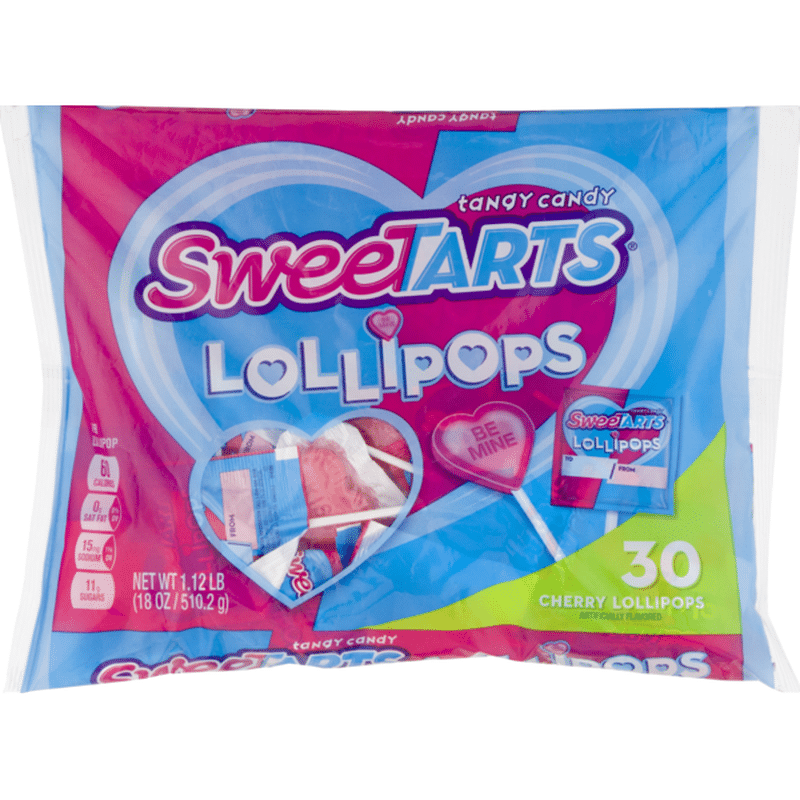 Sweet Tarts Lollipops (18 oz) - Instacart