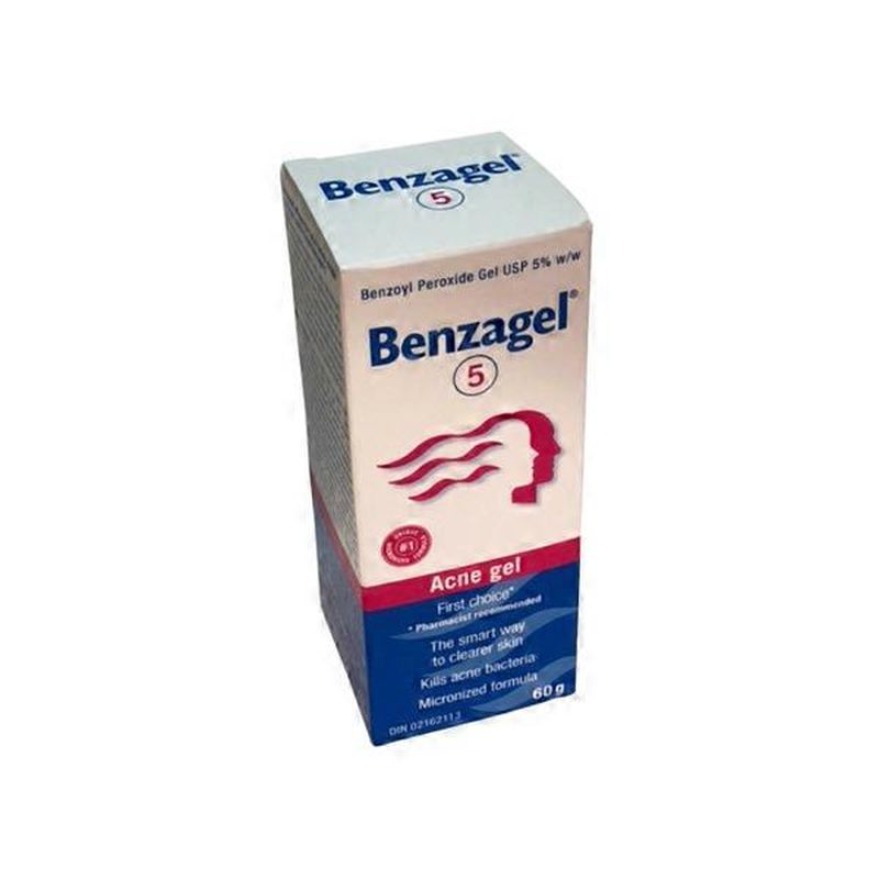 Benzagel Acne Gel Treatment for Facial Acne (60 g) - Instacart