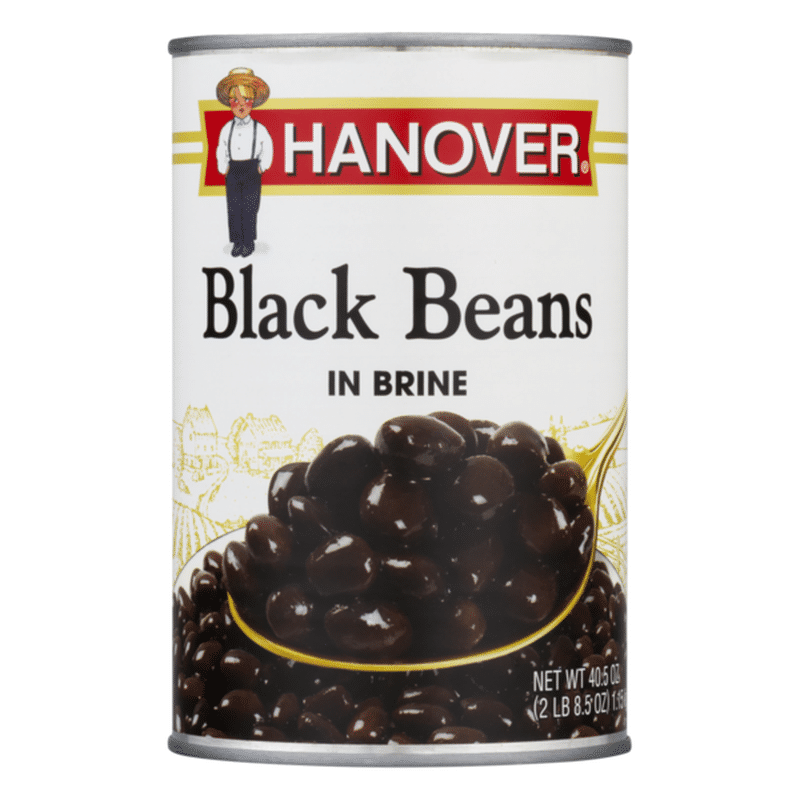 Hanover Black Beans in Brine (40.5 oz) - Instacart