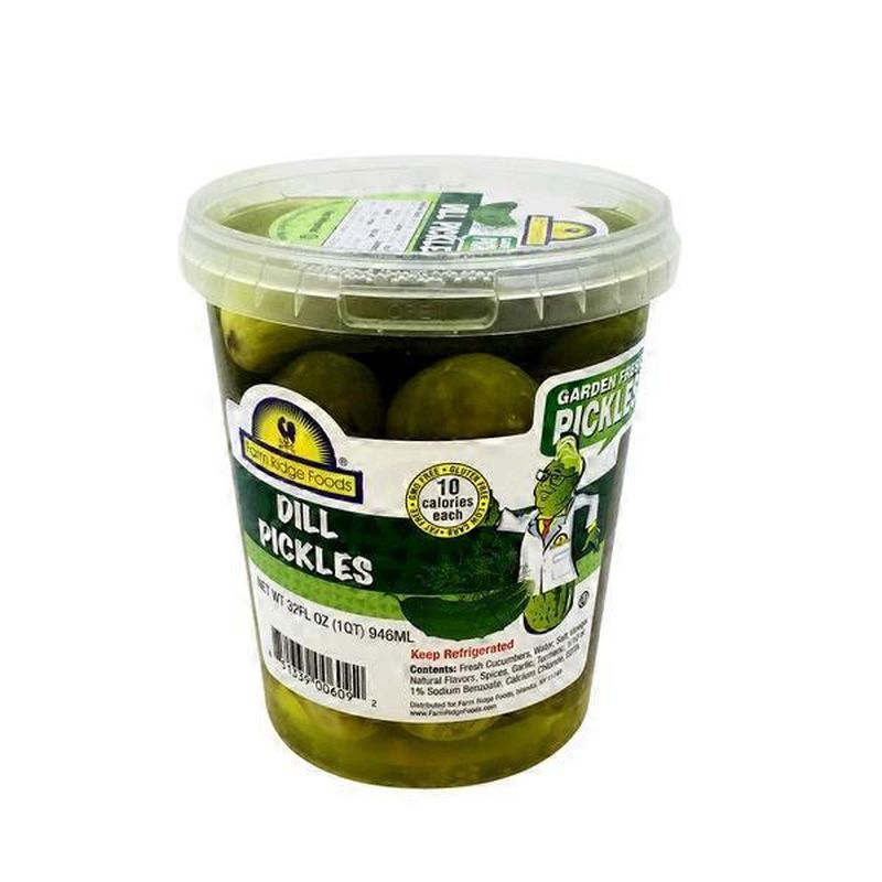 Farm Ridge Food Dill Pickles (32 fl oz) - Instacart