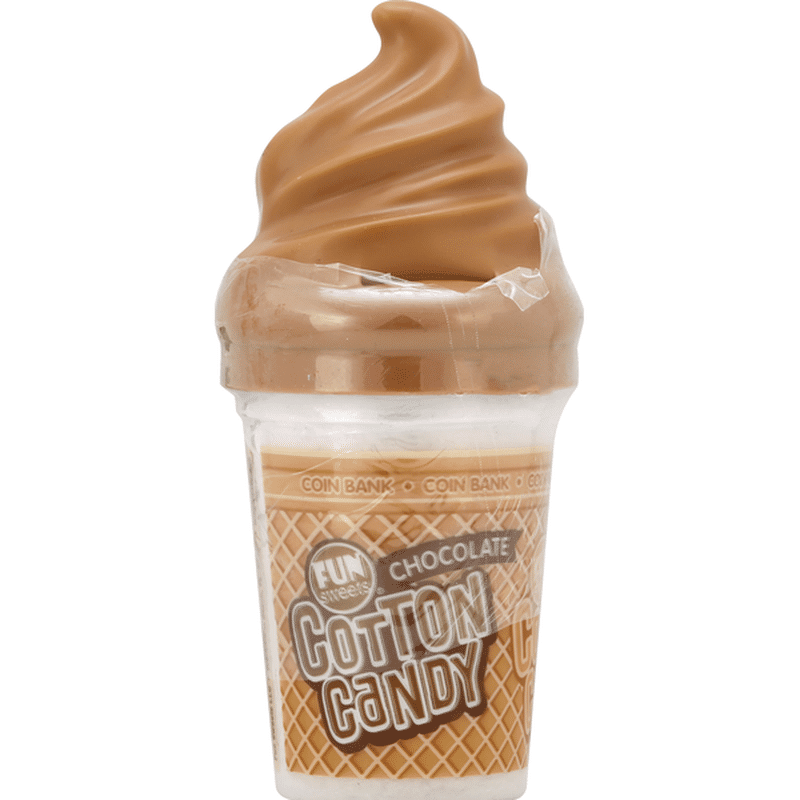 Fun Sweets Cotton Candy, Chocolate (1.5 oz) - Instacart