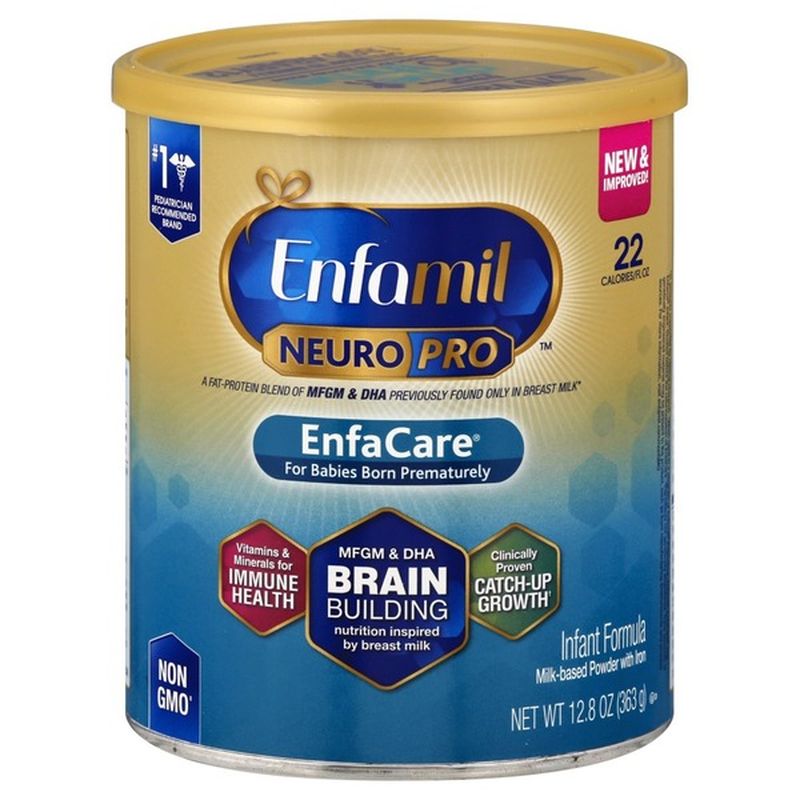 Enfamil NeuroPro EnfaCare Premature Baby Formula Milk Based W Iron Enfamil NeuroPro EnfaCare Premature Baby Formula Milk Based W Iron