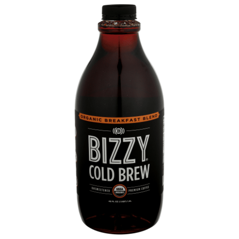 Bizzy Cold Brew, Organic, Breakfast Blend (48 oz) - Instacart