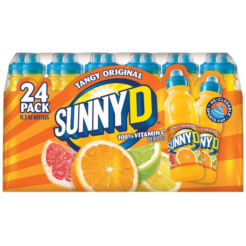 Sunny D Citrus Punch Tangy Original (11.3 fl oz) - Instacart