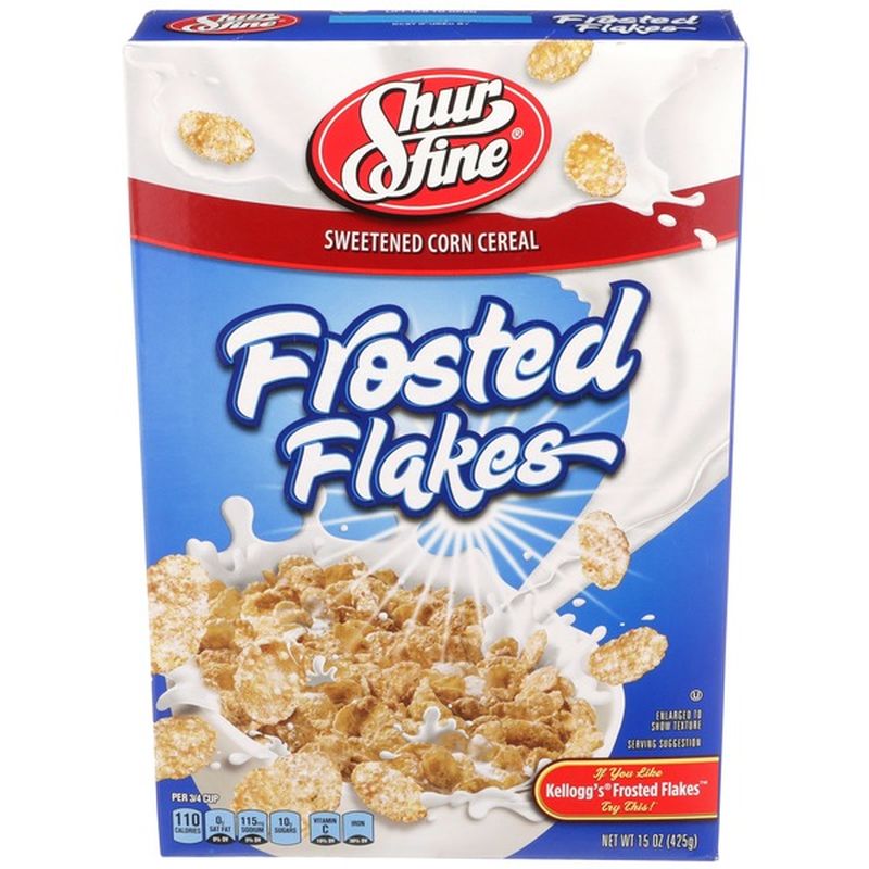 Shurfine Frosted Flakes Sweetened Corn Cereal (15 oz) - Instacart