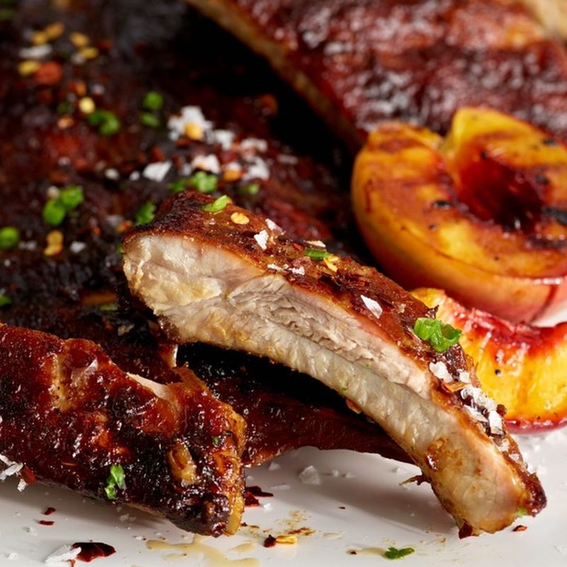 The Fresh Market Baby Back Ribs (per lb) - Instacart