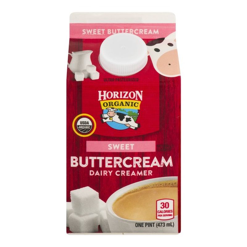 Horizon Organic Sweet Buttercream Dairy Creamer (1 pt) - Instacart