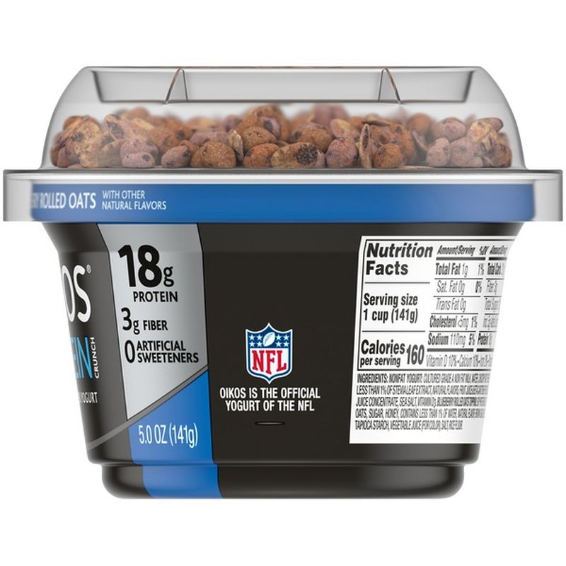 Oikos Protein Crunch Nonfat Vanilla Greek Yogurt (5 oz) - Instacart