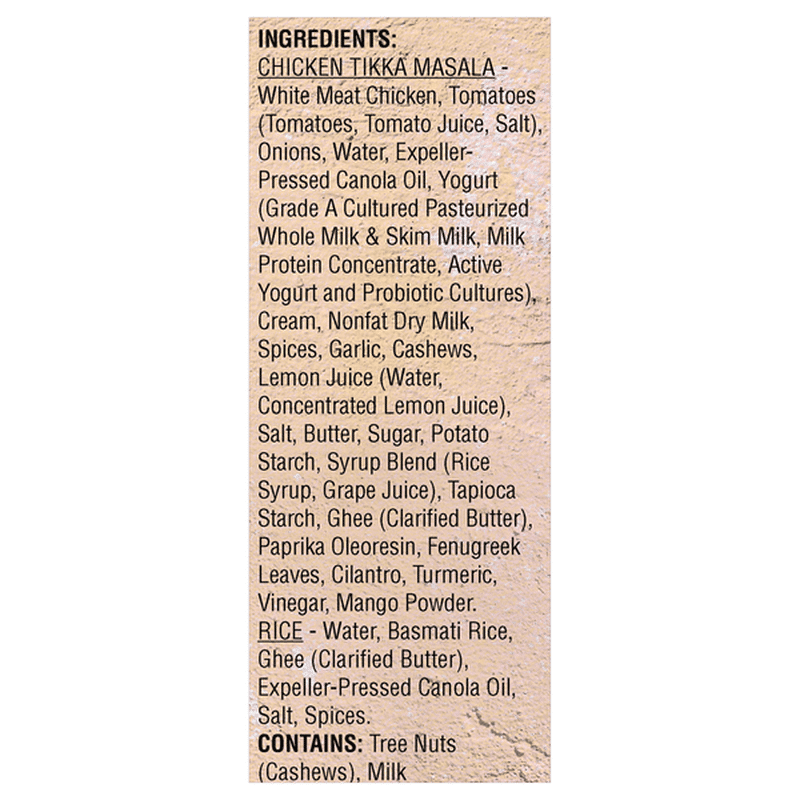 Deep Indian Kitchen Chicken Tikka Masala, Medium Spice (9 oz) - Instacart