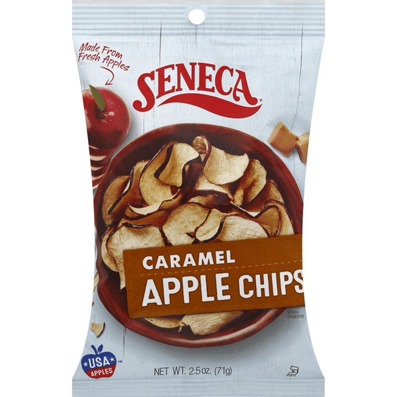 Seneca Apple Chips, Caramel (2.5 oz) - Instacart