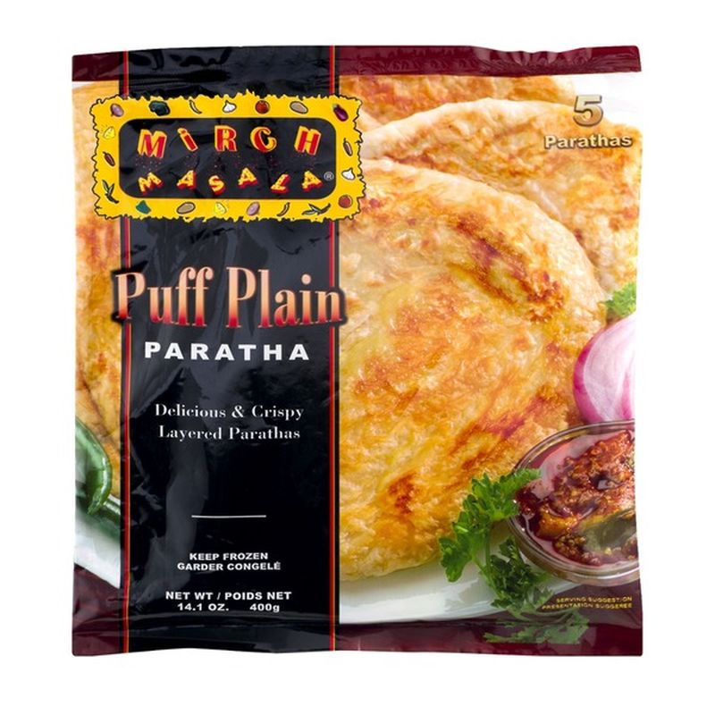 Mirch Masala Puff Plain Paratha - 5 CT (5 ct) - Instacart