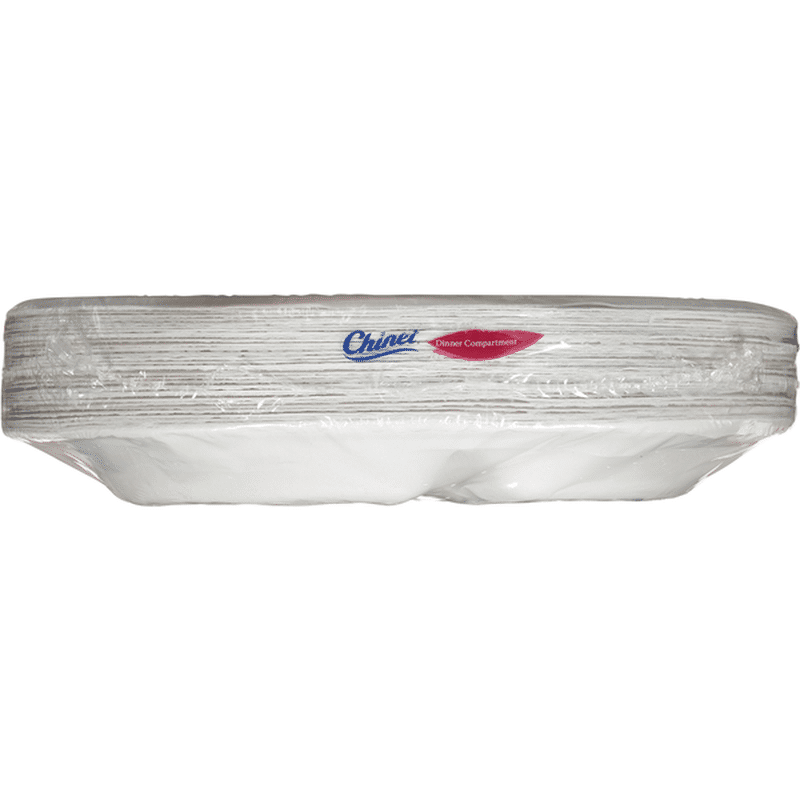 Chinet Dinner Compartment Plates (32 each) - Instacart