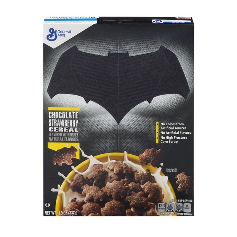 Batman Chocolate Strawberry Cereal (11.9 oz) - Instacart
