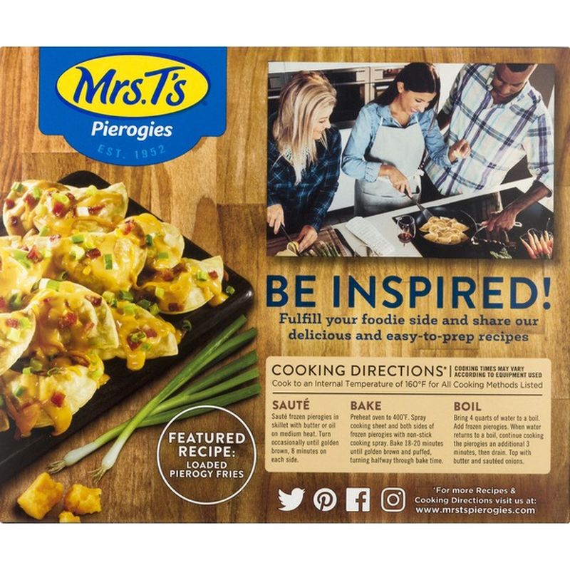 Mrs Ts Mini Classic Cheddar Pierogies (16 oz) - Instacart