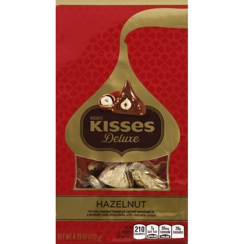 Hershey's Kisses, Hazelnut (4.33 oz) - Instacart