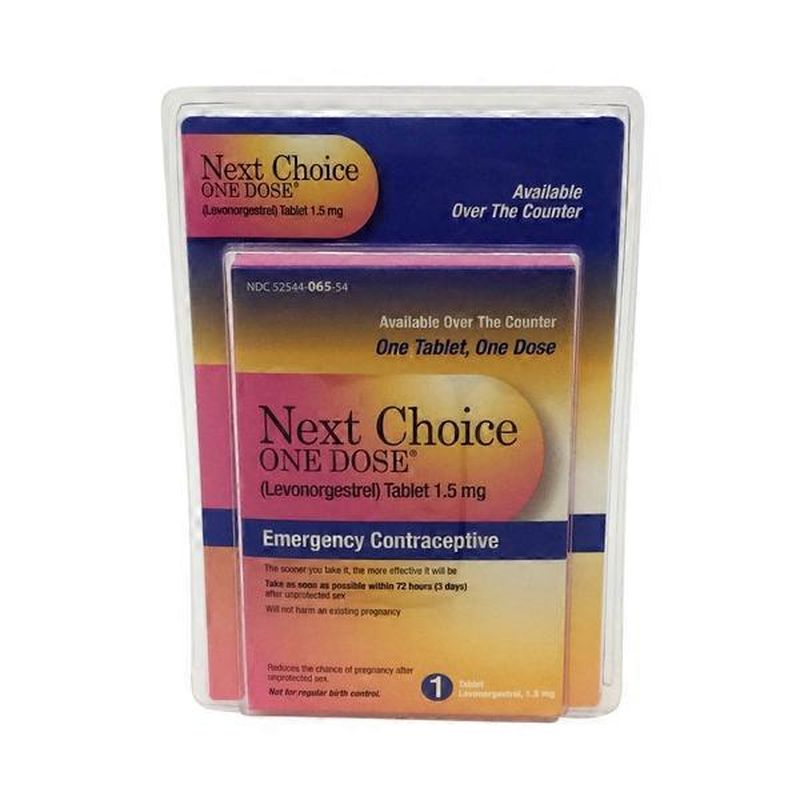 Next Choice Emergency Contraceptive Tab 1.5 Mg (1 ct) - Instacart