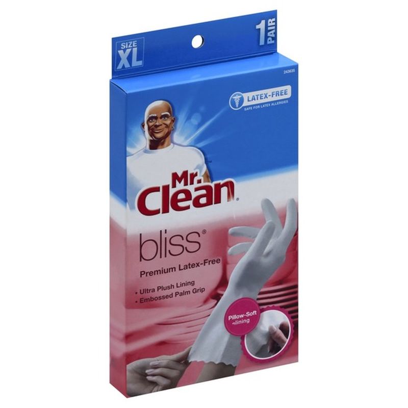 Mr. Clean Bliss Premium Latex-Free Size XL (1 pair) - Instacart