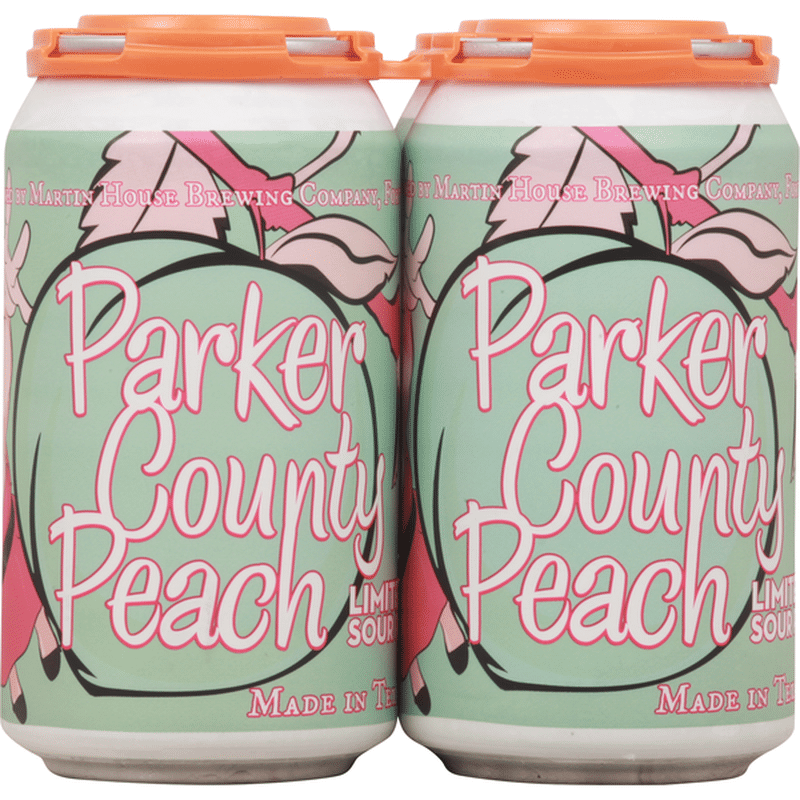 Martin House Brewing Company Beer, Parker County Peach (12 fl oz ...