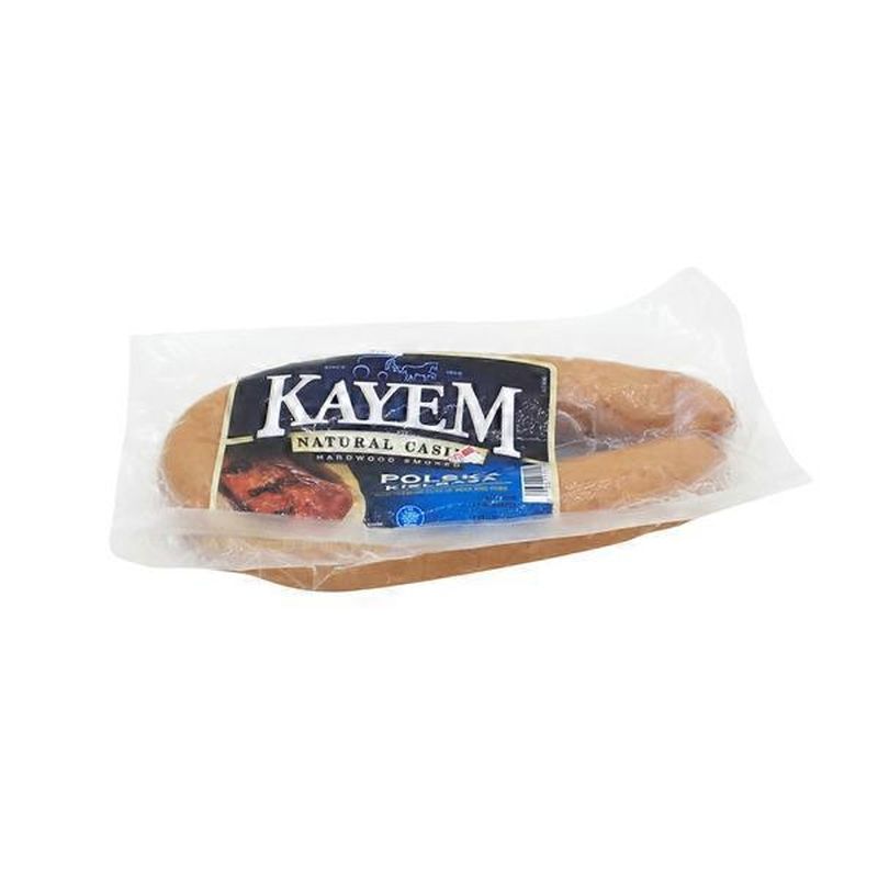 Kayem Kielbasa, Polska, Natural Casing (14 oz) - Instacart