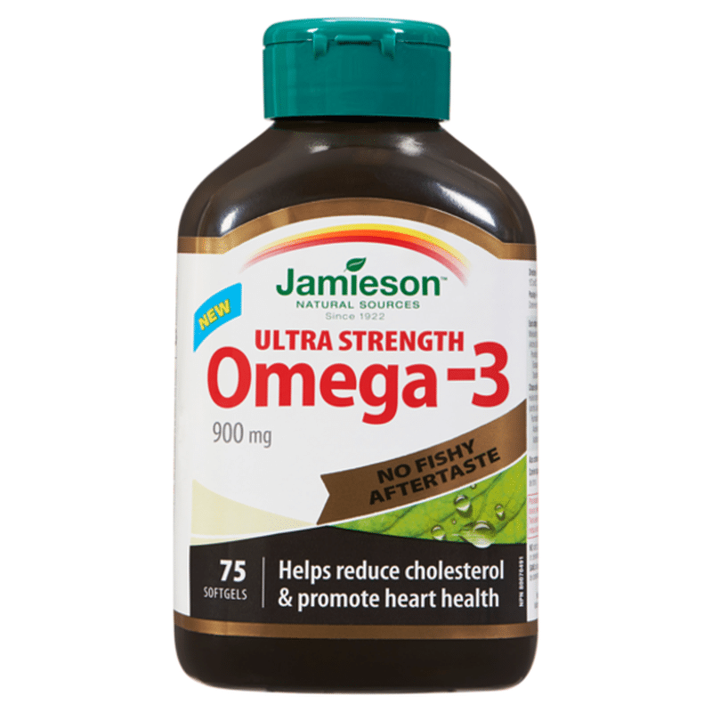Jamieson 900 Mg Ultra Strength Omega 3 Softgels 75 Ct Delivery Or jamieson-900-mg-ultra-strength-omega-3-softgels-75-ct-delivery-or