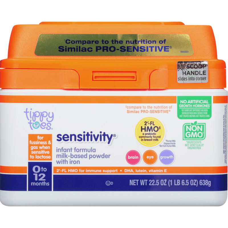 Tippy Toes Sensitivity, Infant Formula Complete Nutrition For Sensitive ...