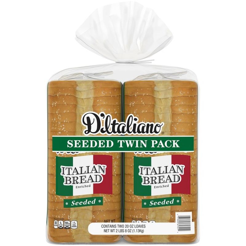 D'Italiano Seeded Italian Bread (40 oz) - Instacart