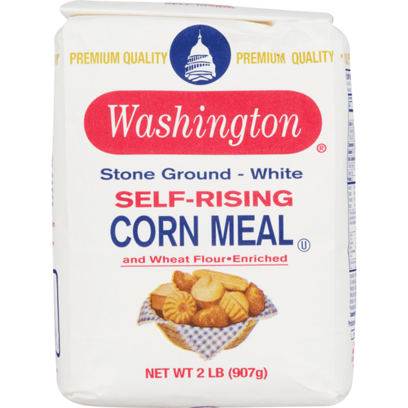 Washington Self-Rising Corn Meal Stone Ground White (32 oz) - Instacart