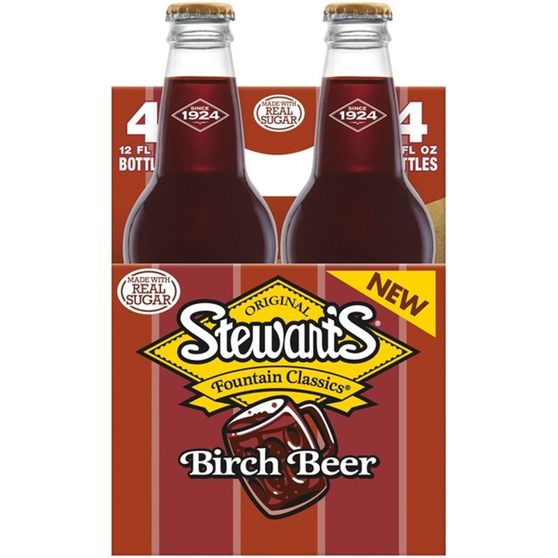 Stewart's Birch Beer Made with Sugar (12 fl oz) - Instacart