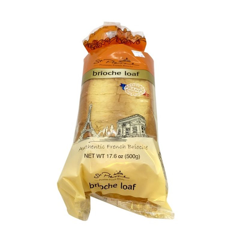 St. Pierre Sliced Brioche Loaf (17.6 fl oz) - Instacart