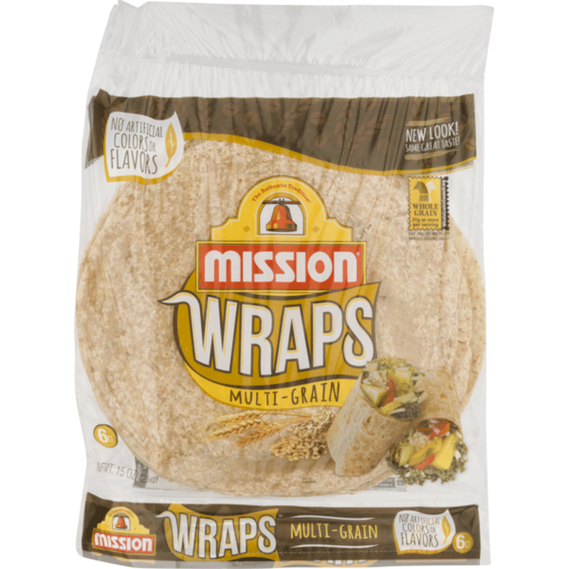 Mission Wraps Multi Grain Tortillas (13 oz) - Instacart