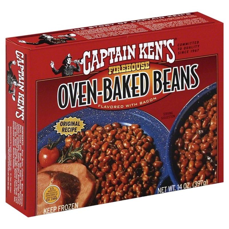 Captain Kens Frozen Beans, Oven Baked, Firehouse, Box (14 oz) - Instacart