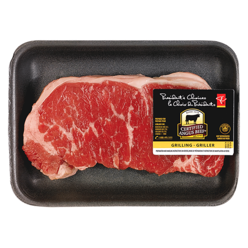 President's Choice Certified Angus Beef Strip Loin Steak (each) from ...