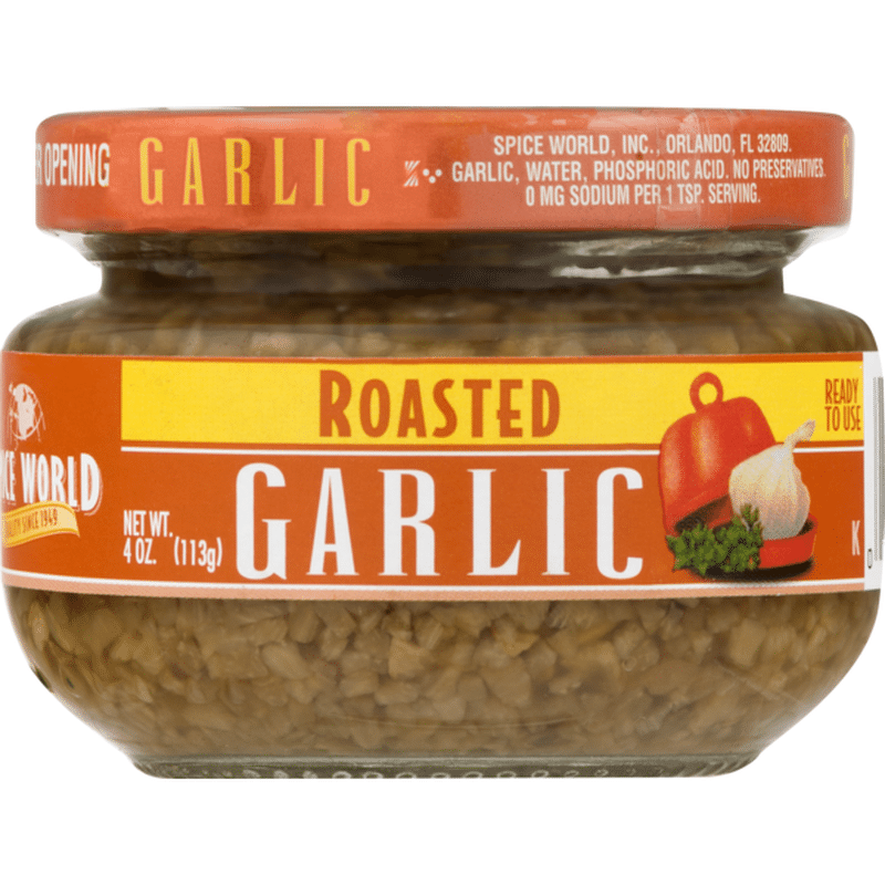 Spice World Roasted Garlic (4 oz) - Instacart