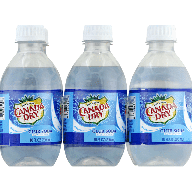 Canada Dry Club Soda (6 each) - Instacart