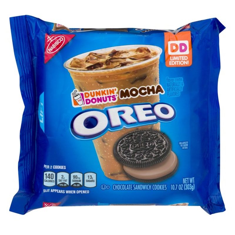 Oreo Cookies Dunkin' Donuts Mocha (10.7 oz) - Instacart