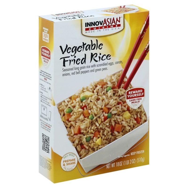 InnovAsian Cuisine Vegetable Fried Rice, Side Dish (18 oz) - Instacart