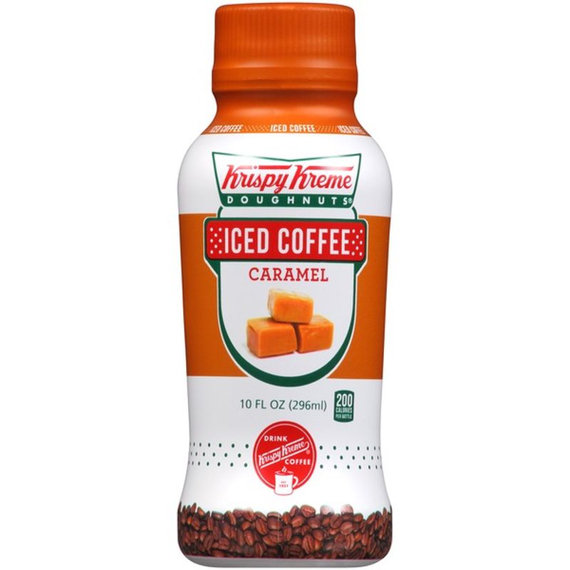 Krispy Kreme Caramel Iced Coffee (10 fl oz) - Instacart