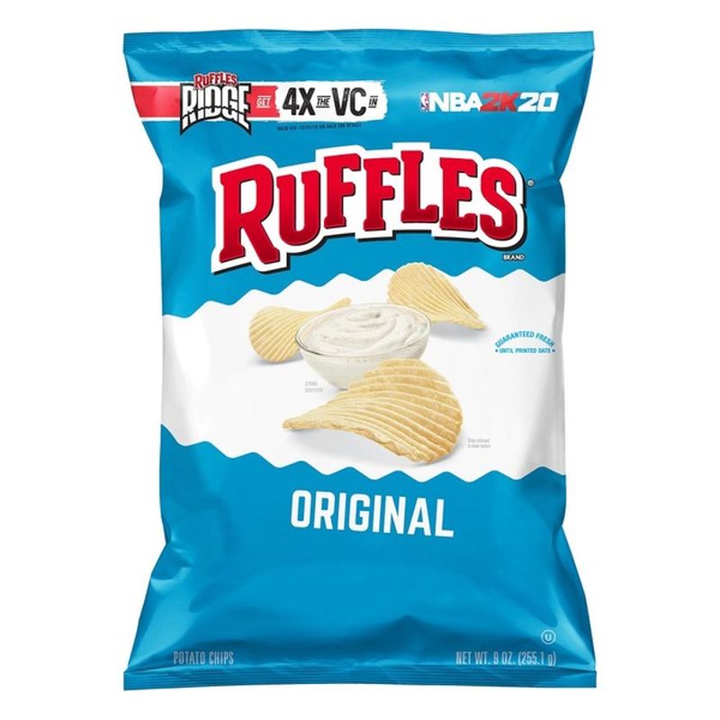 Ruffles Original Potato Chips (9 oz) - Instacart