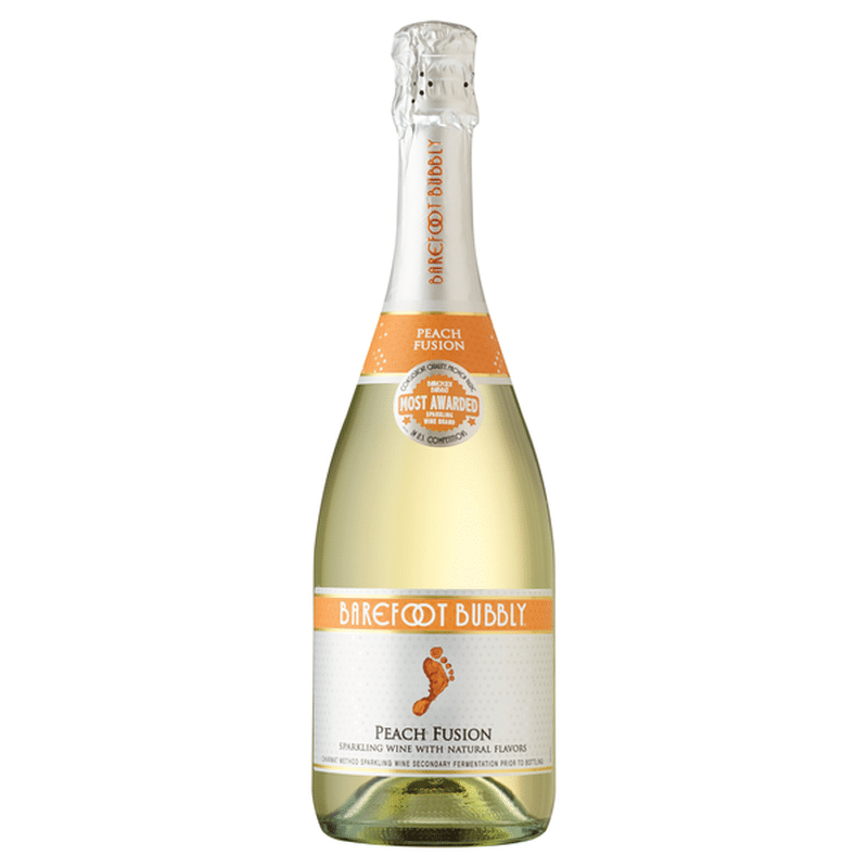 Barefoot Peach Sparkling Wine (750 ml) - Instacart